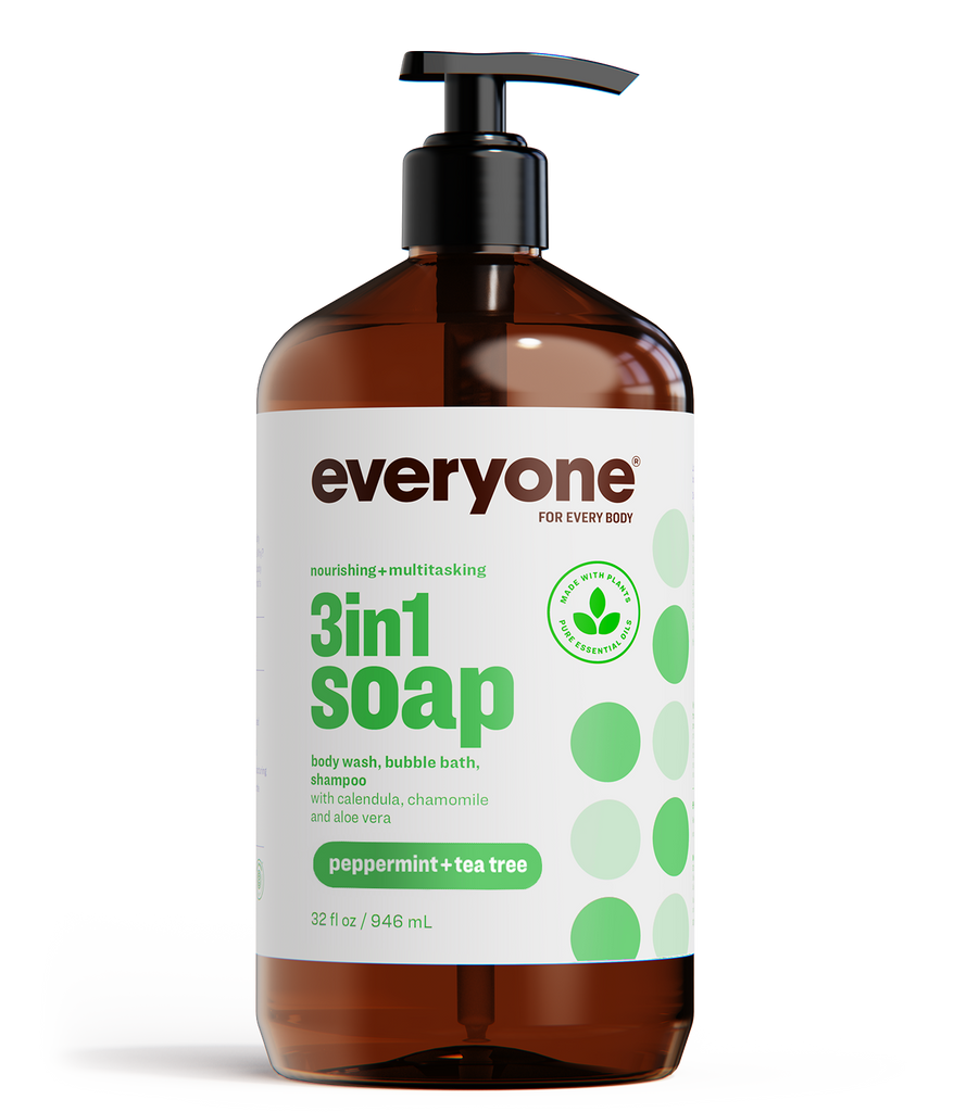Peppermint + Tea Tree Soap 3in1 - Everyone Products
