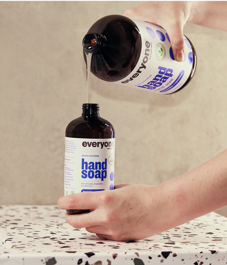 Lavender + Coconut Hand Soap & Refill Set - Everyone